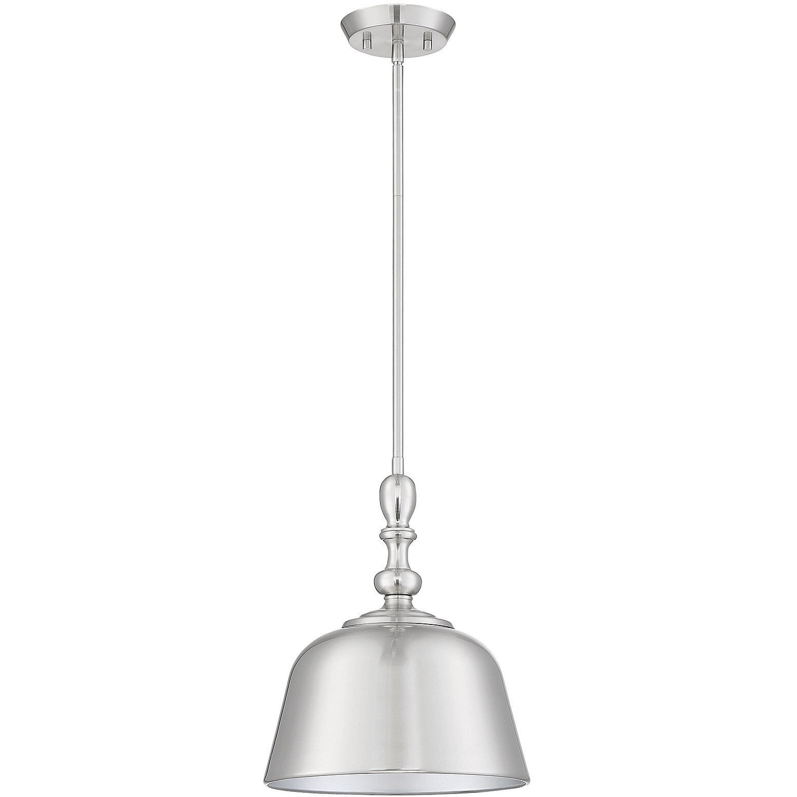Savoy House 7-3751-1-SN Berg 1 Light 12 inch Satin Nickel Pendant ...