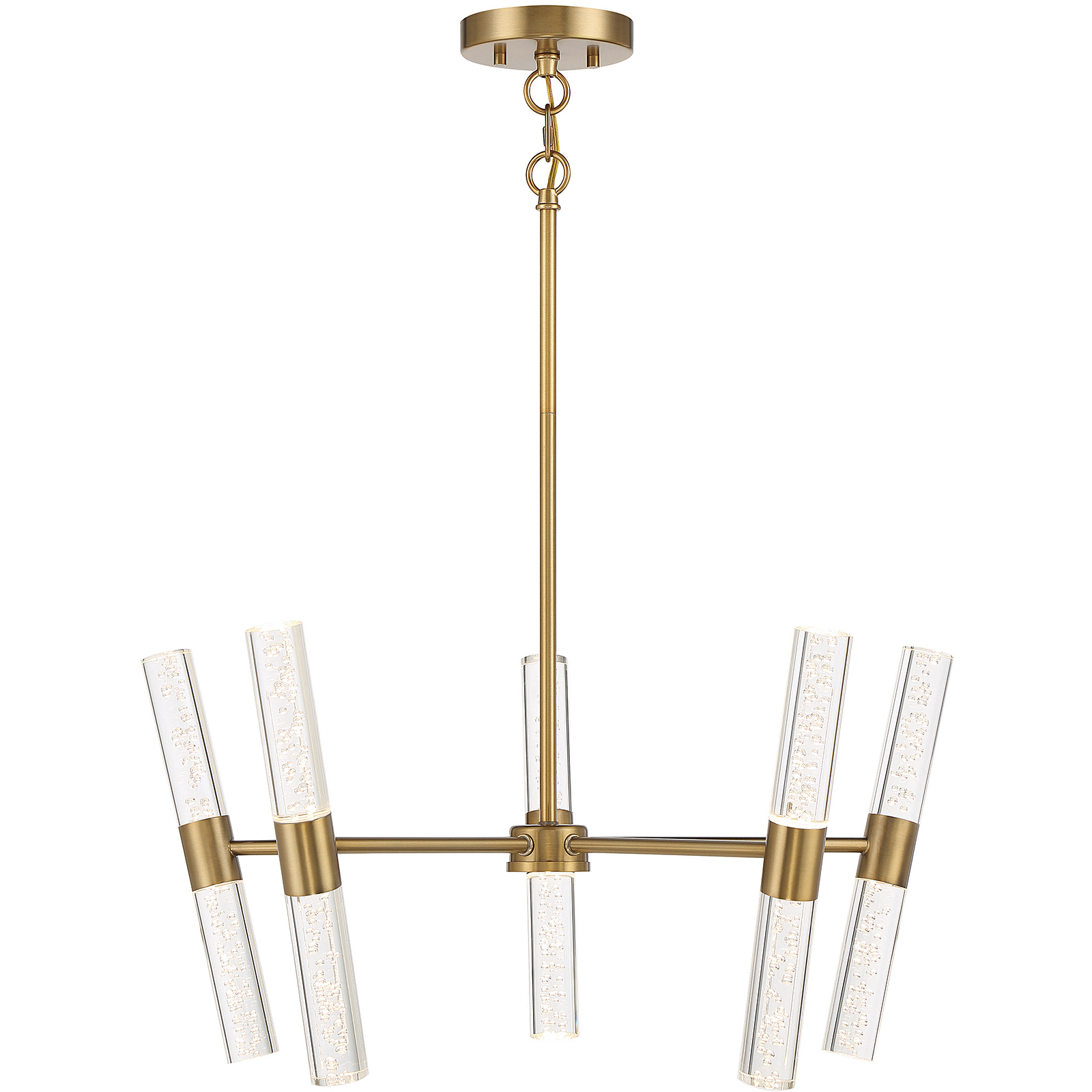 Savoy House 7-1732-10-322 Arlon LED 26 inch Warm Brass Pendant Ceiling ...
