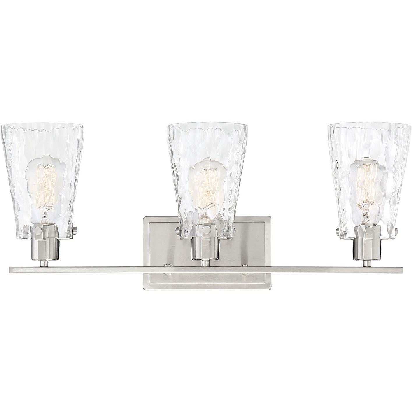 Savoy House 8-4508-3-SN Vaughan 3 Light 23.75 inch Satin Nickel ...