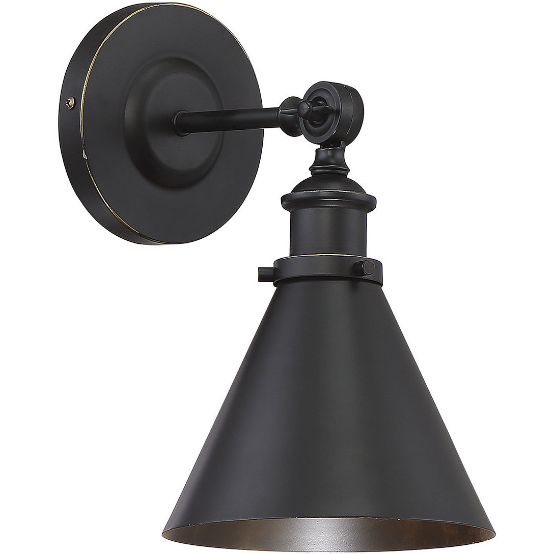 Savoy House 9-0901-1-44 Glenn 9 inch 60 watt Classic Bronze Adjustable ...