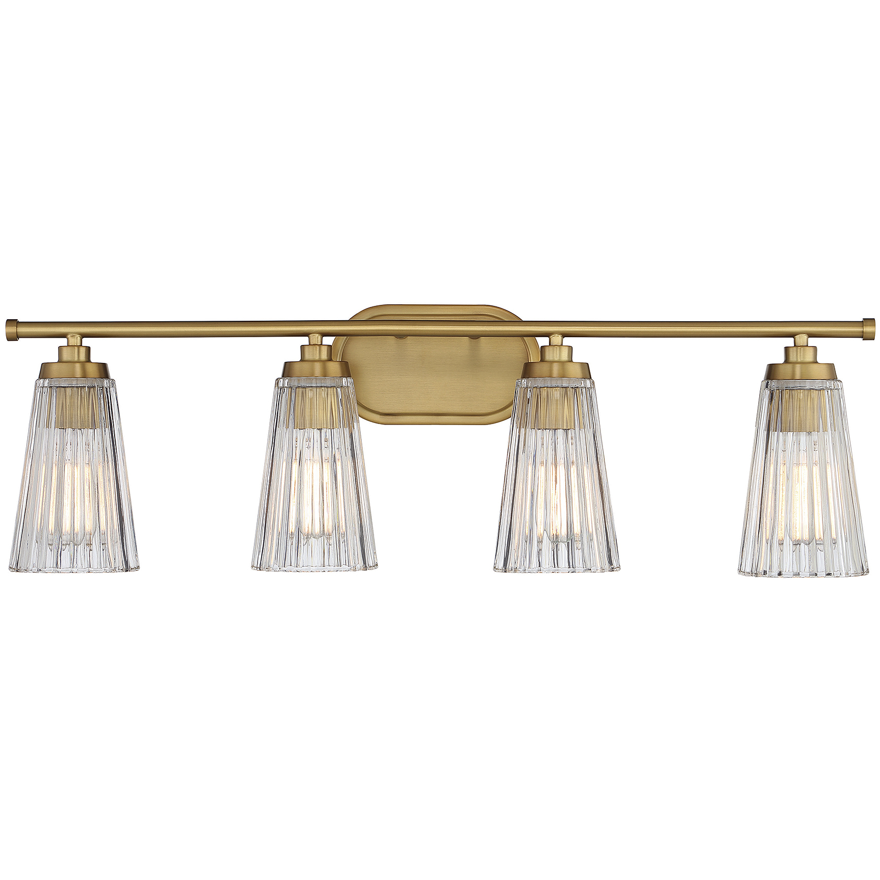 Savoy House 8-1745-4-322 Chantilly 4 Light 30.5 inch Warm Brass ...
